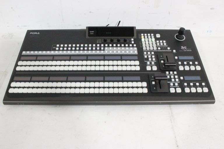 For.A HVS-390HS HD/SD Video Switcher with HVS-392WOU 2 M/E 28-Button ...