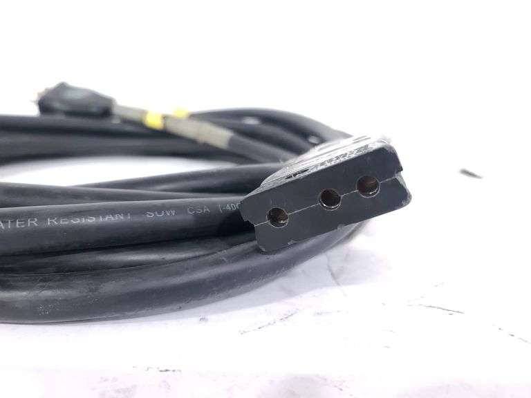 (7) 25' - 12/3 AWG 600V Stage Pin Connector Female to Male Heavy Duty ...