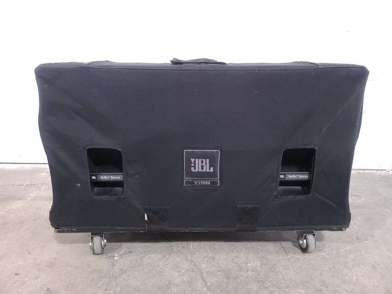 JBL Vertec VT4888 3-Way Passive Line Array Speaker w/ Wheeled Cart and ...