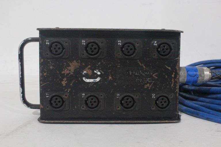 25' Whirlwind W1IM to Stagebox w/ (8) 3-Pin Female XLR Outlets - Joseph ...