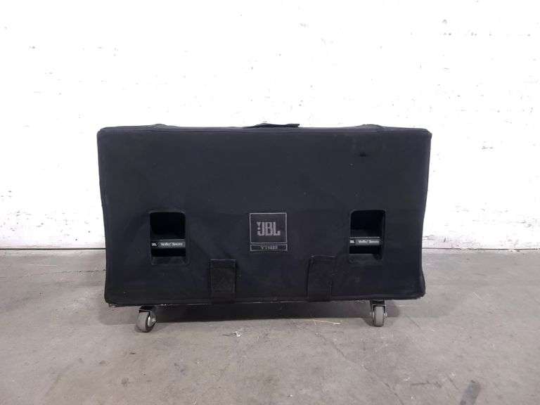 JBL Vertec VT4888 3-Way Passive Line Array Speaker w/ Wheeled Cart and ...
