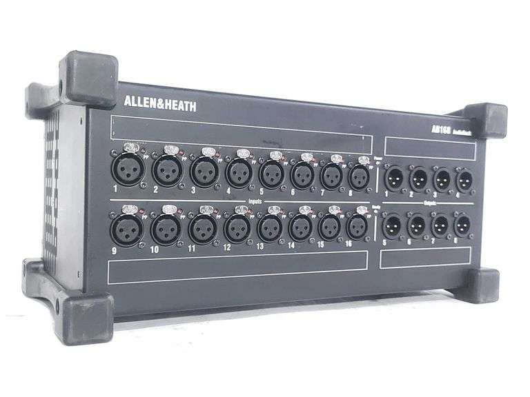 Allen & Heath AB168 Portable AudioRack 16x8 Audio Interface Stage Box ...