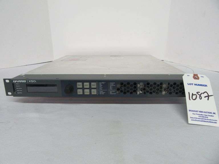 Harris Imagine X50-AV-2PS Intelligent Frame Synchronizer Up/Down Cross ...