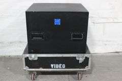 MT Cases Dual-Sided Rolling Rack Case w/ 8RU Total Racking and Drawer ...