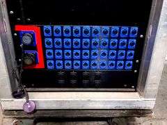 20-Channel XLR Patch Panel & Breaker Box in 15RU Wheeled Rack Case ...