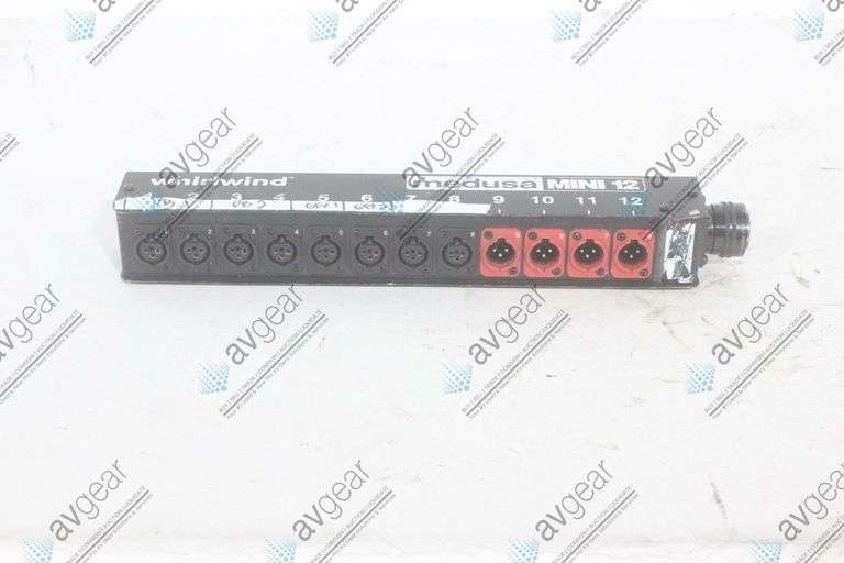 Whirlwind Medusa Mini 12-Channel Stage Box - Joseph Finn Co., Inc.