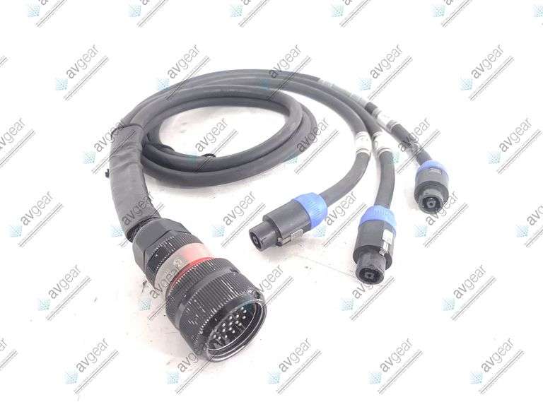 5'- Socapex Fanout Cable w/ (3) NL4 Connectors - Joseph Finn Co., Inc.