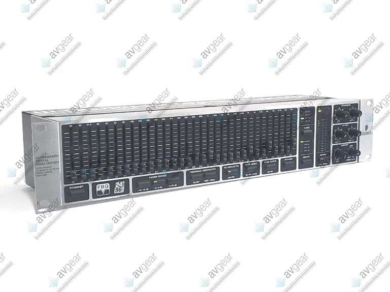Behringer DEQ1024 Ultragraph Digital Graphic Equalizer - Joseph Finn Co ...