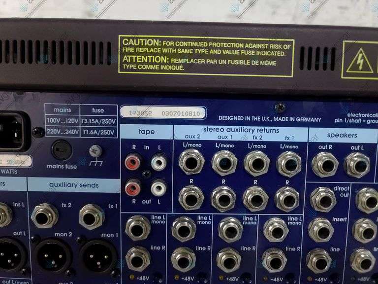 Midas Venice 320 32-Channel Analog Mixing Console - Joseph Finn Co., Inc.