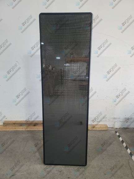 (2) HUAHAI iMira LED Wall Posters w/ (2) Soft Carry Cases in Wheeled ...