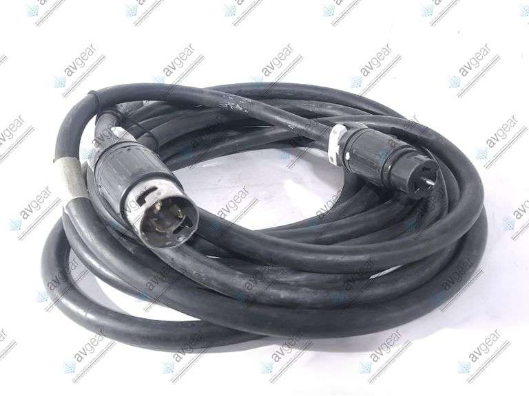 50' 600V Cable w/ (1) Hubbell CS-6364C Female Connector to (1) Hubbell ...