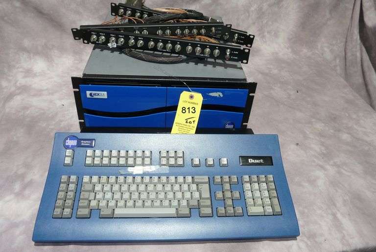 Chyron Duet LEX3.1 Dual Channel HD/SD CG Graphics Character Generator ...