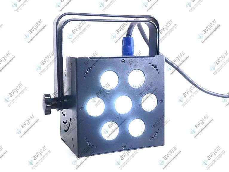 (12) Blizzard Skybox 5 RGBAW LED Wireless Wash Lights in Custom Wheeled ...