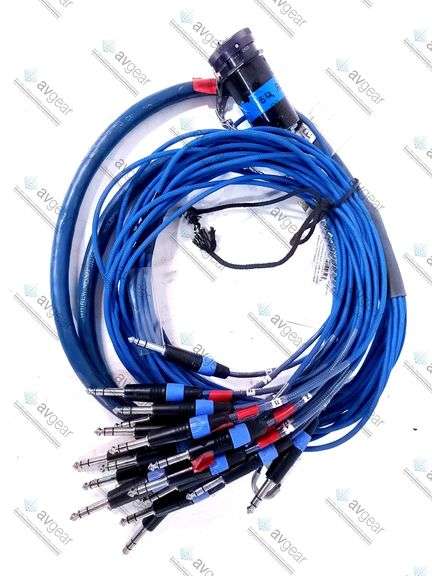 10' - Whirlwind Audio Cable w/ AB60FI 61-Pin Connector to 20 Channel ...