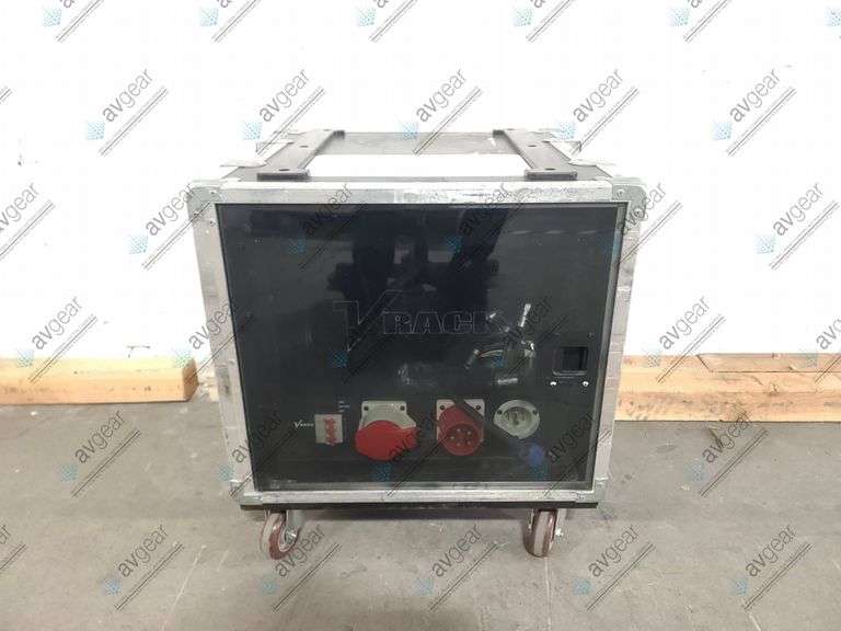 Crown VRack Wheeled Rack Unit Case w/ (2) Various Output Power Rack ...