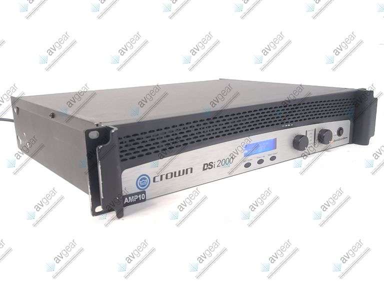 Crown DSi 2000 800W 2-Channel Power Amplifier - Joseph Finn Co., Inc.