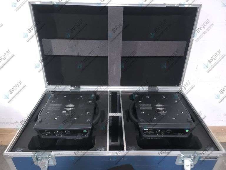 (2) Clay Paky C61500 Scenius Moving Head Spotlights in Calzone Wheeled ...