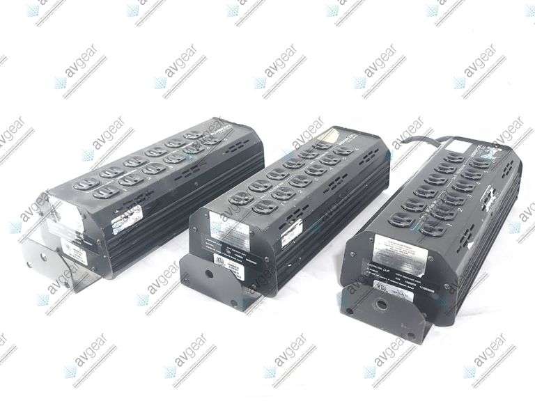 (3) Leprecon ULD-360 6-Channel Dimmer w/ Edison Connectors - Joseph ...