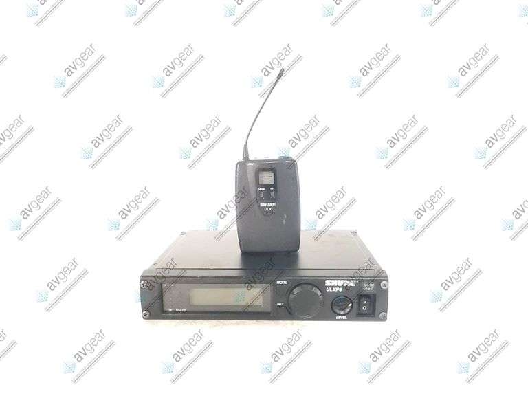 Shure ULXP4 Wireless System (J1: 554-590 MHz) w/ Shure ULX Belt Pack ...
