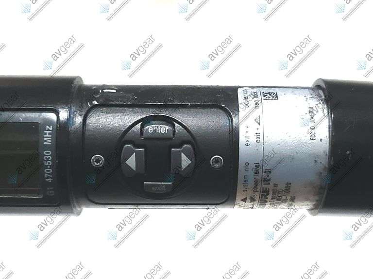 Shure UR2 Wireless Transmitter w/ BETA 58A Mic Capsule (G1 470 - 530 ...