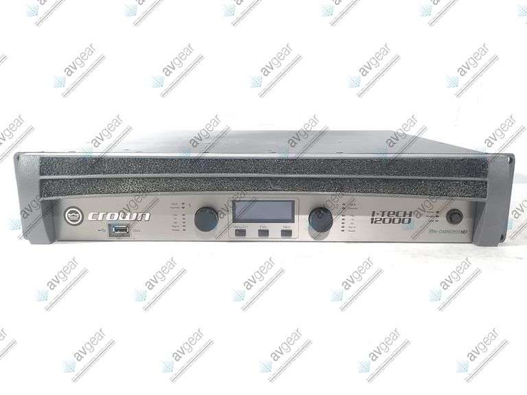 Crown I-Tech 4x3500 HD 4-Channel 4000W @ 4 Ohms Power Amplifier ...