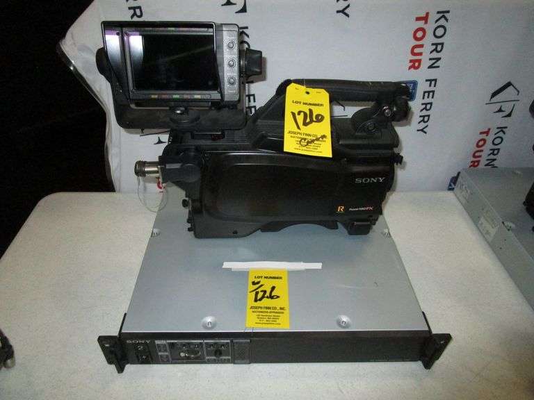 (1) Sony HSC-300RF HD Color Optical Fiber Camera, S/N 10021 w/ HDVF ...