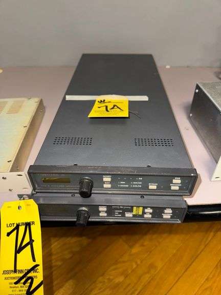 LOT Videotek DL-810 RGB & Encoded Legalizer, Videotek DL-850 HD Serial ...