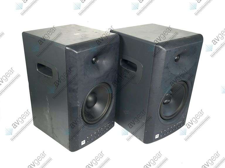 (2) JBL LSR4328P Linear Spatial Reference Bi-Amplified Powered 8" Two ...