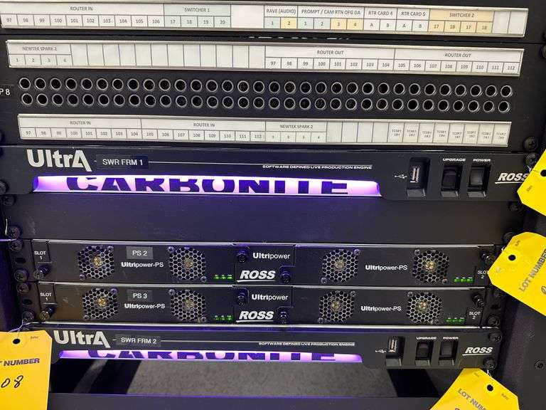 2023 Ross Carbonite Ultra R4 Switcher Frame Ultra Software Defined Live ...
