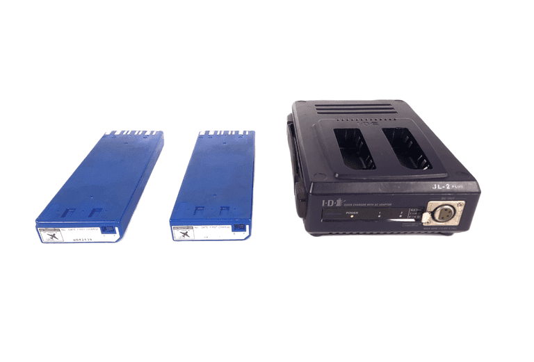 IDX JL-2PLUS Dual Channel Sequential Quick Charger w/ (2) NP-L7S ...