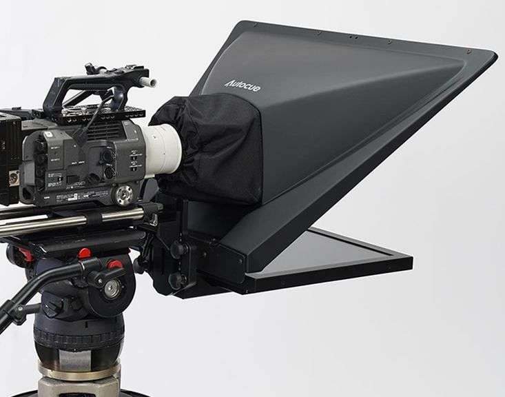 Autocue Pioneer 19" Teleprompter System w/Monitor, Sled, Weight, Glass ...