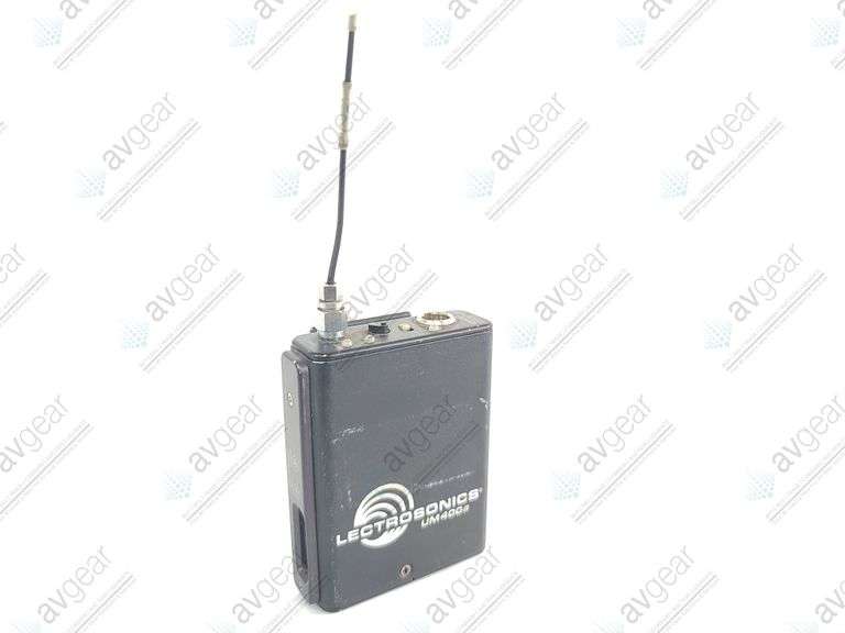 Lectrosonics UM400A Block 24 Belt Pack Transmitter (614-639MHz) [Not ...