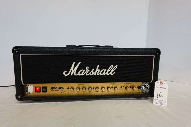Marshall JCM 2000 DSL 100 2 CHANNEL 100W Tube Amplifier Head - Joseph ...