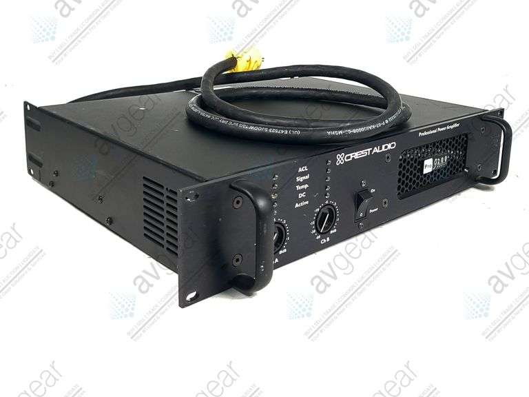 Crest Audio Pro 9200 Series Professional Power Amplifier - Joseph Finn ...