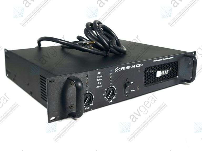 Crest Audio Pro 8200 Series Professional Power Amplifier - Joseph Finn ...