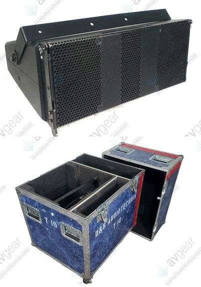D&b AudioTechnik T10 2-way Line Array Loudspeaker in Wheeled Road Case ...