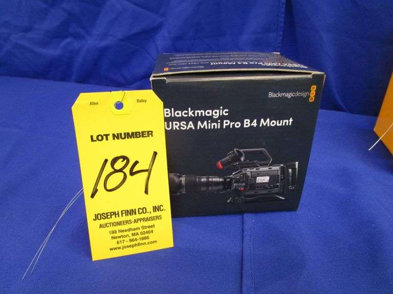 Blackmagic Design Ursa Mini Pro B4 Mount - Joseph Finn Co., Inc.