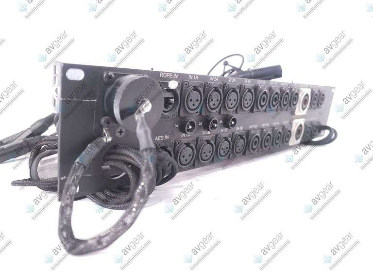2RU Patch Panel w/ (9) 3-Pin Female XLR, (12) NL4, & (2) NL8 ...