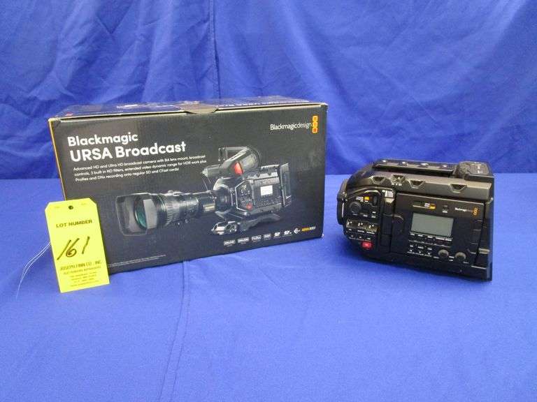 Blackmagic Design Ursa Broadcast HD-Ultra HD Broadcast Camera, B4 Mount ...
