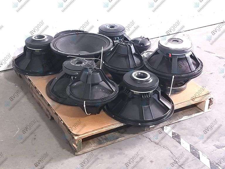 (15) Audio Drivers of Various Brands, Models and Sizes - Joseph Finn Co ...