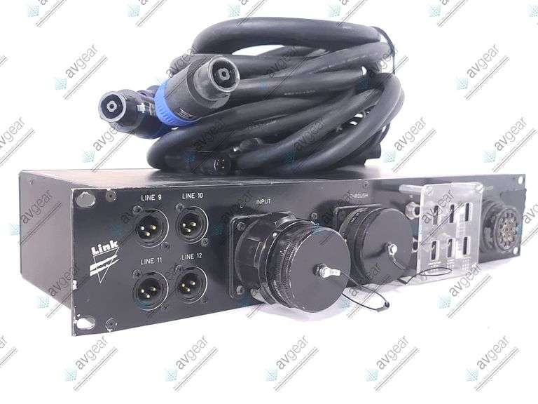 Link Custom Stage Box w/ LK-54 P/R, 19-Pin Female Socapex, (6) Active ...