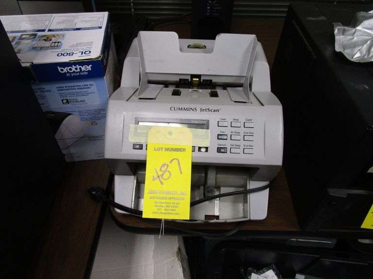 Cummins JetScan Bill Counter Model 4062 (406-9902-00) - Joseph Finn Co ...