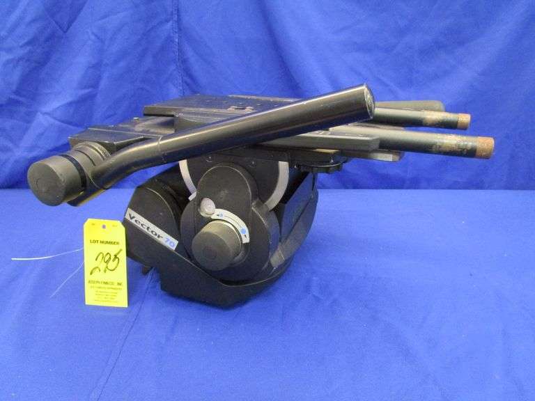 Vinten Vector 70 Studio Fluid Head w/ Arms - Joseph Finn Co., Inc.