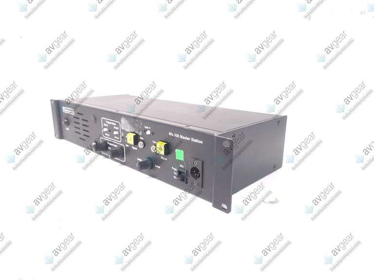 Production Intercom MS-200 2-Channel Master Station - Joseph Finn Co., Inc.