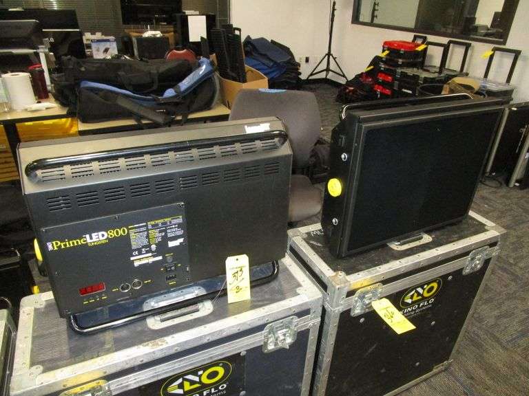 LOT (2) Lowel Prime LED 800 Tungsten Lights (No Case) - Joseph Finn Co ...