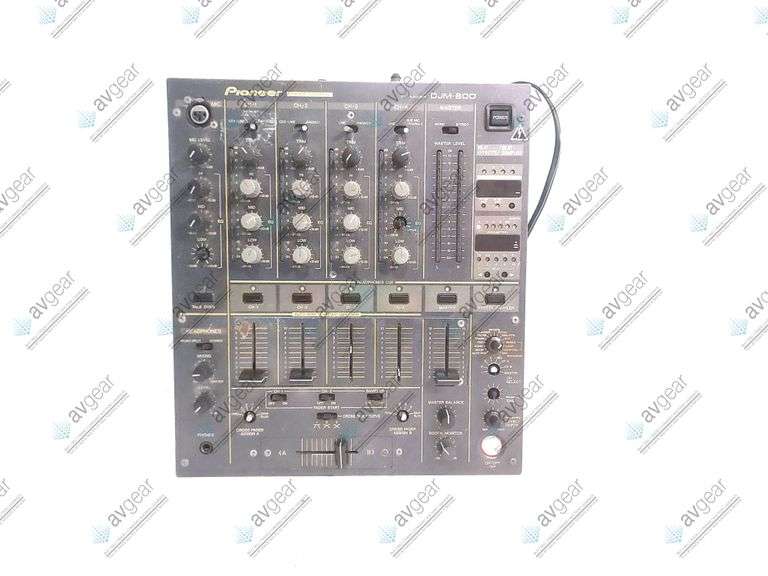 Pioneer DJM-600 Pro DJ 4-Channel Mixer - Joseph Finn Co., Inc.