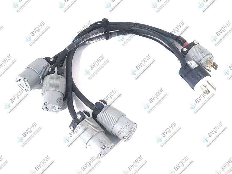 (20) Male by (2) Female HBL4570C Twist Lock Splitter Cables (Various ...