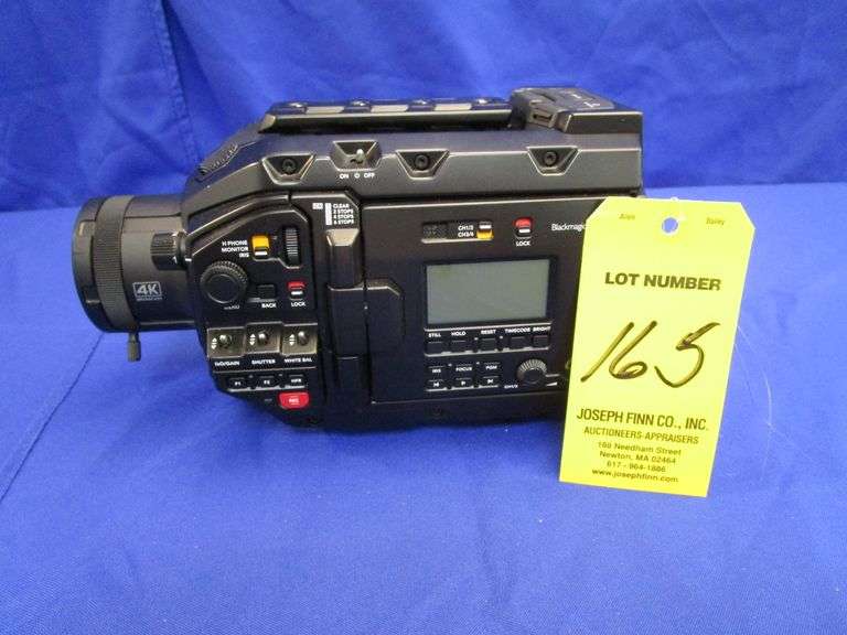 Blackmagic Design Ursa Broadcast HD-Ultra HD Broadcast Camera, Lens ...