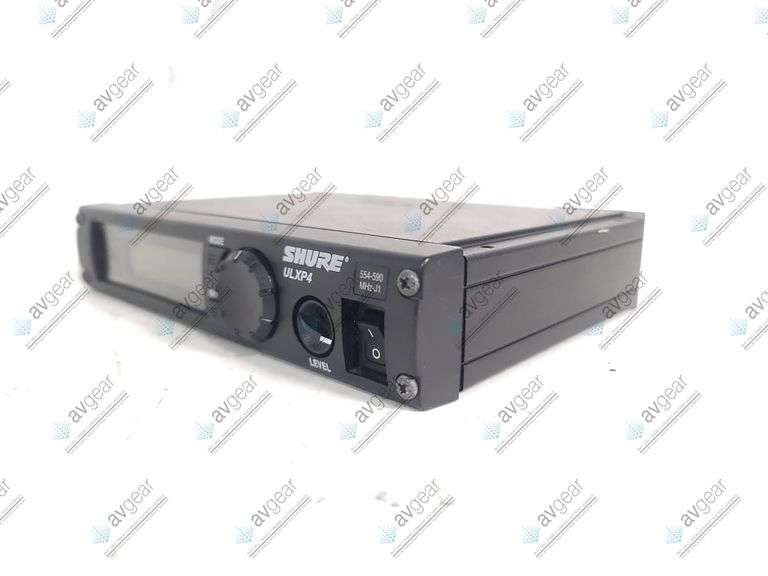 Shure ULXP4 Wireless Receiver ( 554-590 MHz) - Joseph Finn Co., Inc.