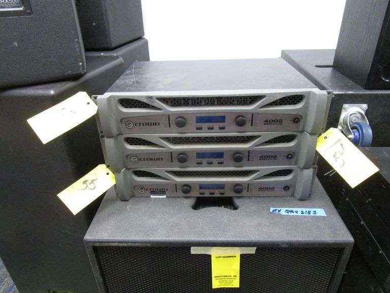 Crown 4002 XTI Series 2 Ch. Amp - Joseph Finn Co., Inc.